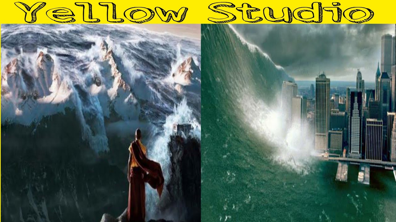 Top 5 Awesome Tsunami Scene In Movies Yellow Studio Youtube