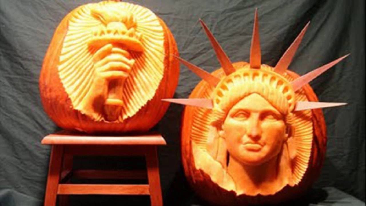 10 Awesome And Weird Pumpkin Carvings Top10list Youtube