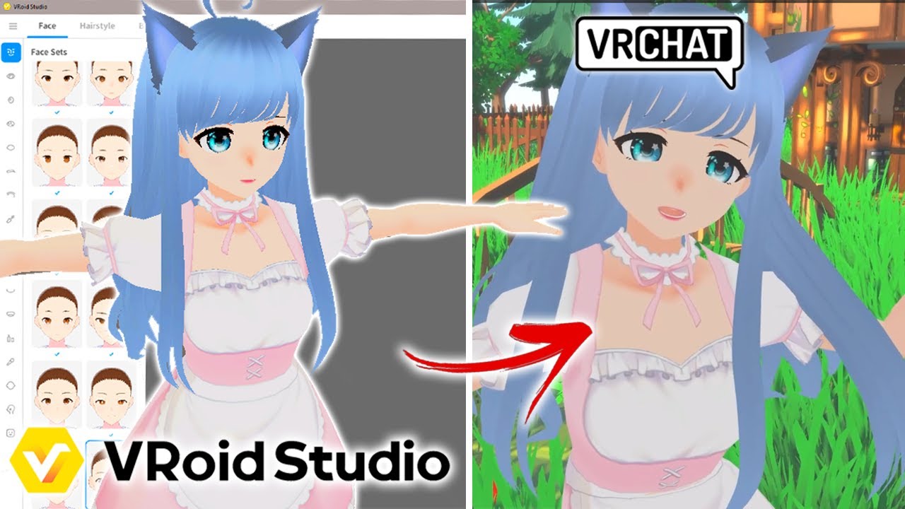 How To Convert A Vroid Model To Vrchat Easy And Quick Tutorial Youtube