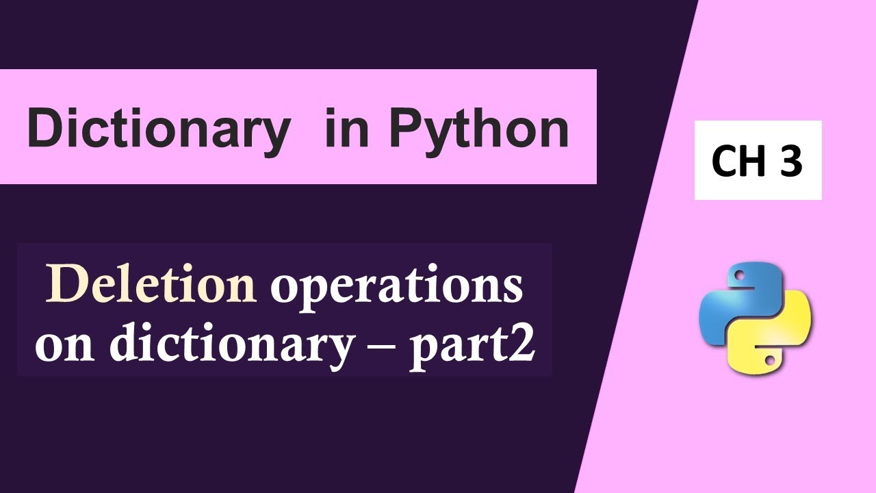 Pop Method In Dictionary Popitem Method In Dictionary Dictionary In