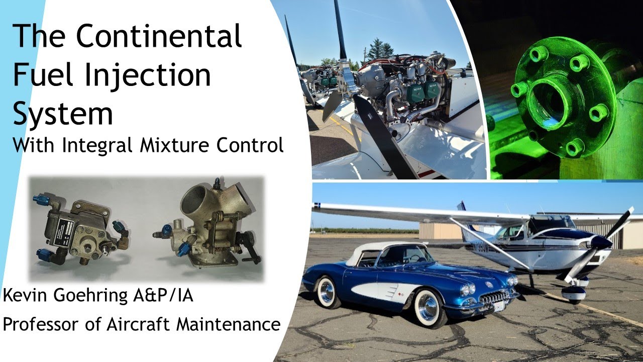 Continental Continuous Flow Fuel Injection System Fuel Pump With