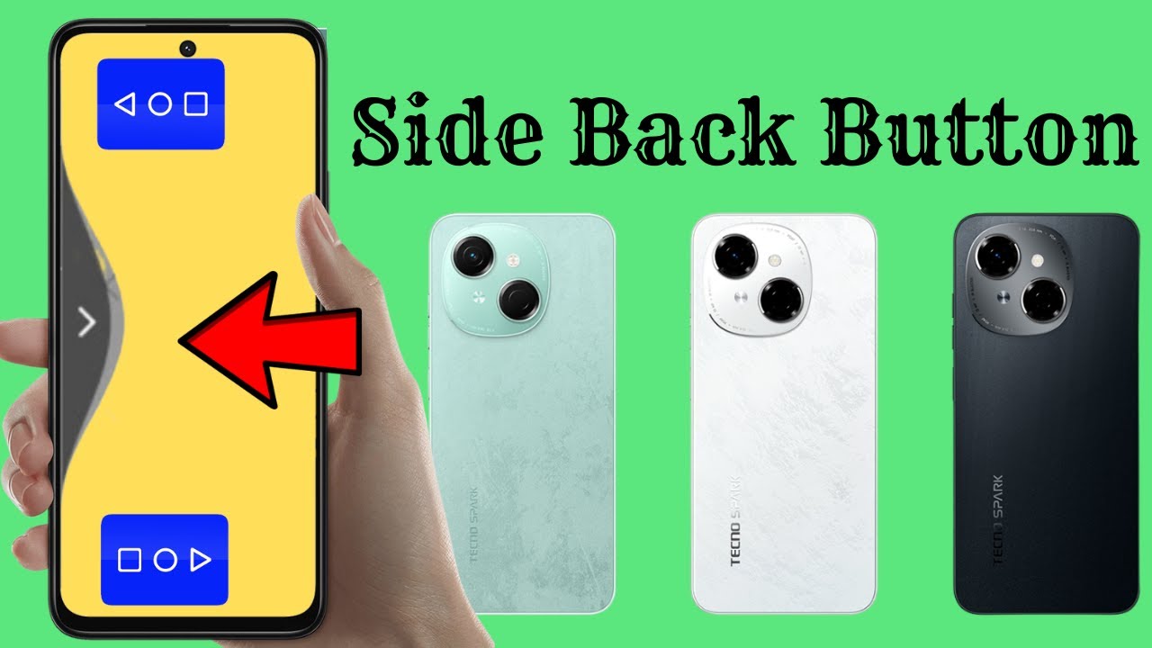 How To Enable Side Back Button Tecno Spark Go 1 Tecno Spark Go 1 Me