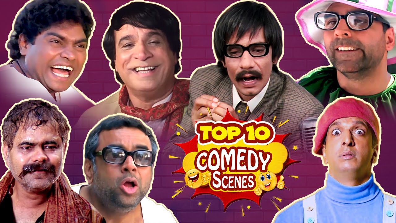 Top 10 Bollywood Comedy Scenes Akshay Kumar Paresh Rawal Johnny