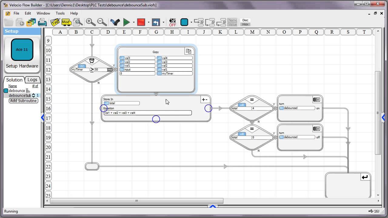 Debounce Example Youtube