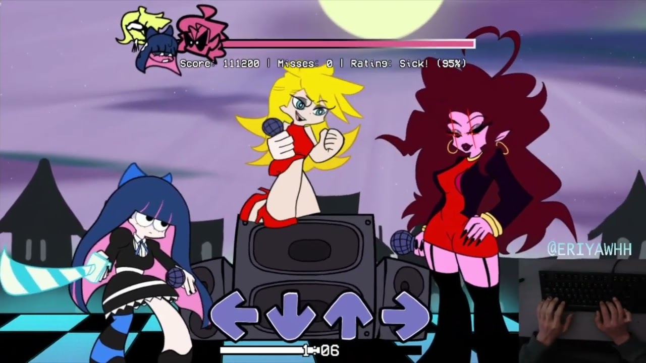 Fnf Anniversary Accelerant Panty And Stocking 95 Acc No Miss Youtube