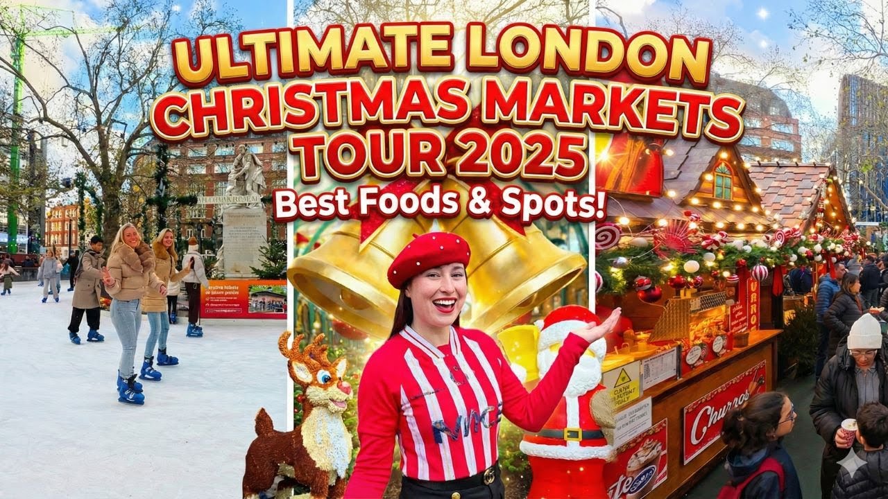 London Christmas Markets 2025 The Ultimate Tour Food Guide Youtube