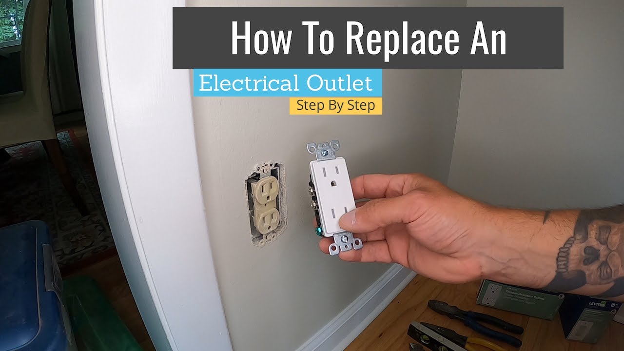 How To Replace An Electrical Outlet Youtube