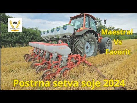 Postrna Setva Soje 2024 Selsem Maestral Vs Ns Favorit Setva Youtube