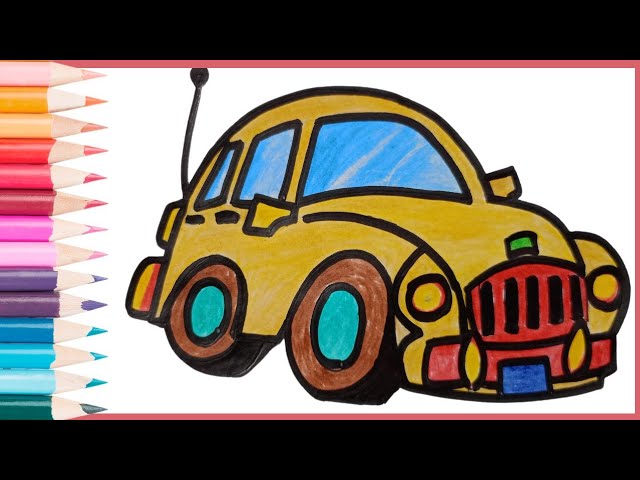How To Draw A Cartoon Car 8 Steps With Pictures Wikihow How To Make A