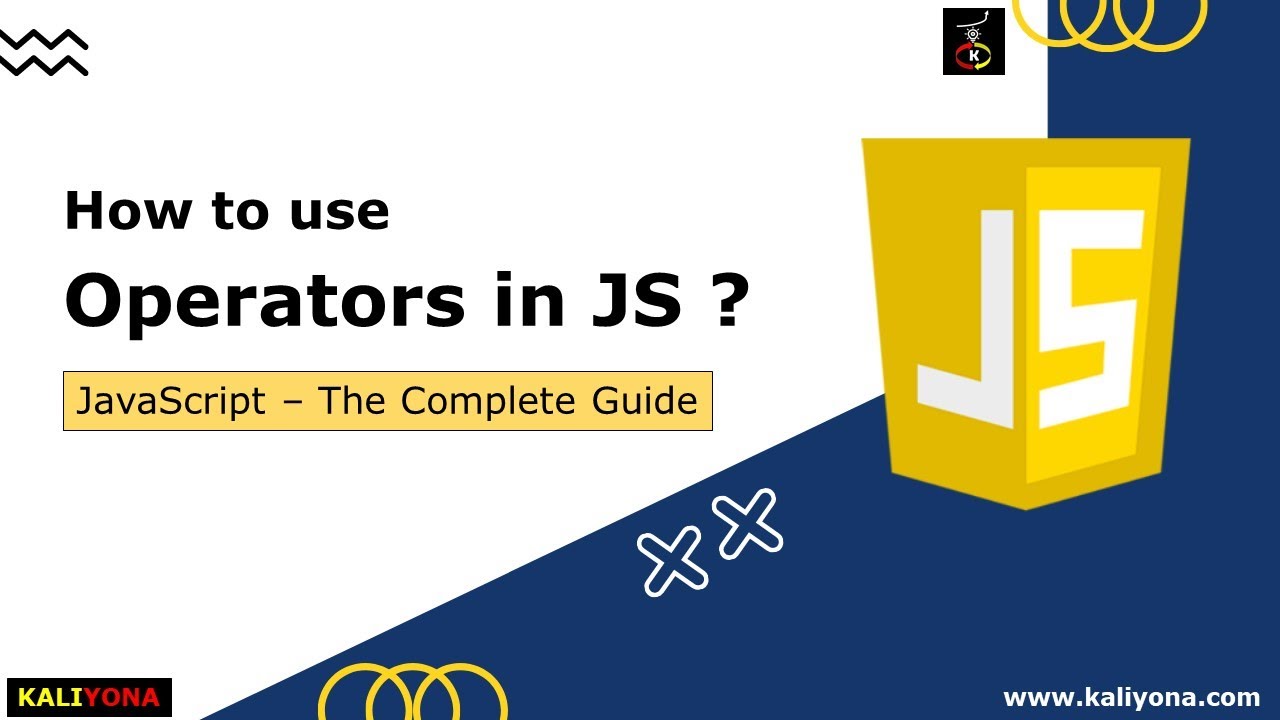 Js Operators Arithmetic Logic Examples Javascript Tutorial