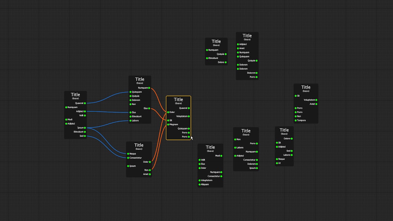 Python Pyside6 Node Editor Custom Widgets Youtube