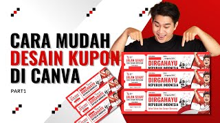 Tutorial Desain Kupon Doorprize Di Canva Cara Mudah Buat Desain Kupm Tutor Desain Canva Tutor ...