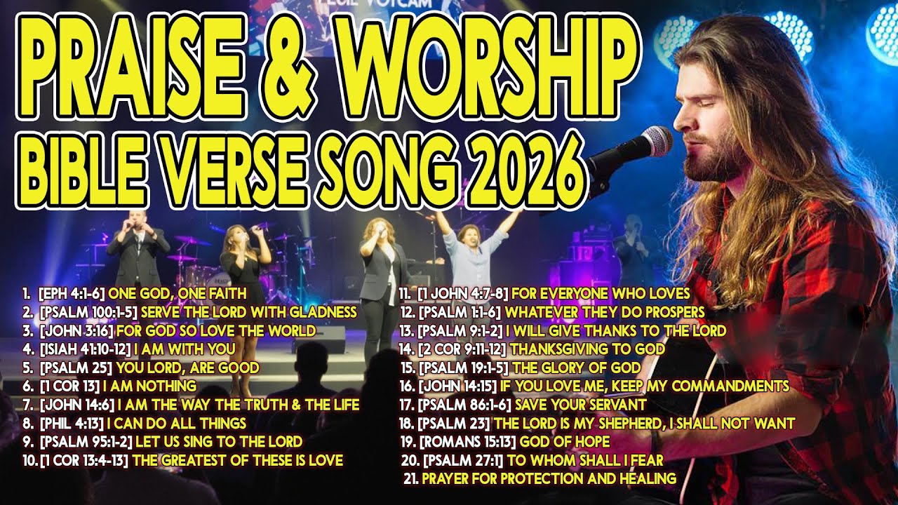 Christian Songs 2026 I Bible Verse Inspired I Praise Worship 2026