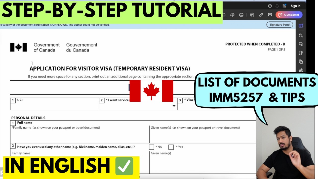 How To Apply Trv Inside Canadaрџ ёрџ Step By Step Tutorial After Pgwp