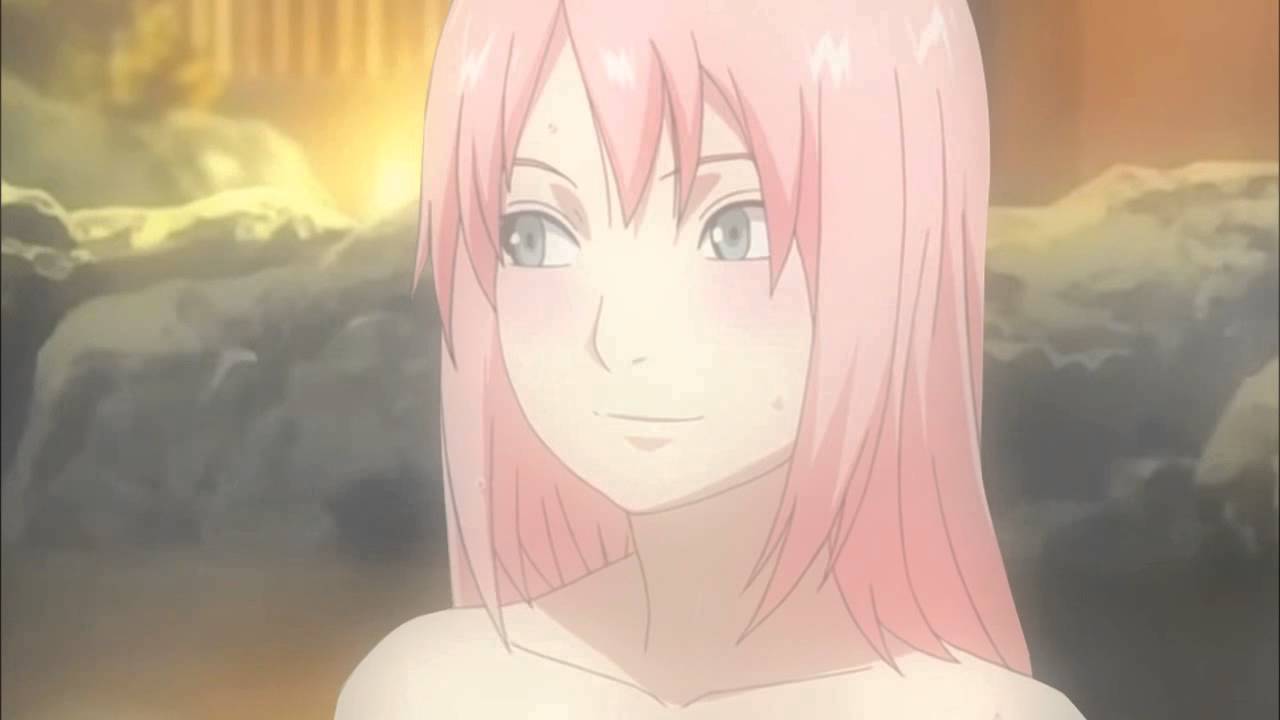 Kagami Sakura At The Hotsprings Youtube