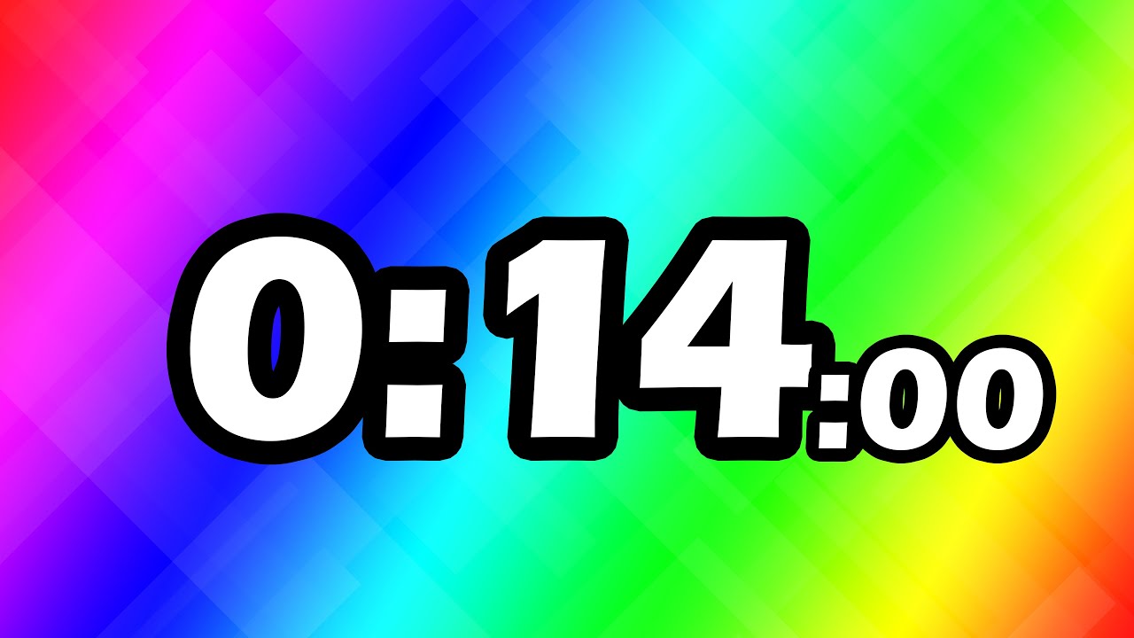14 Second Timer Countdown Youtube