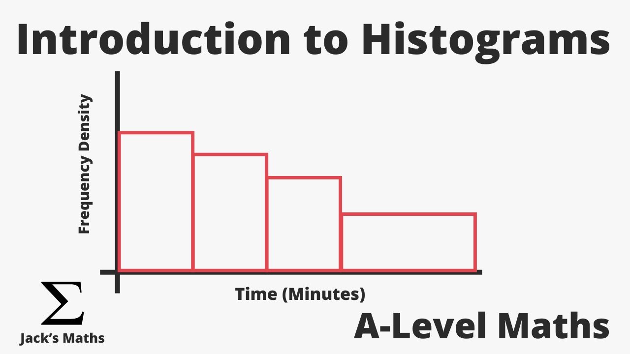 Histograms Working With Data 1 A Level Maths Youtube