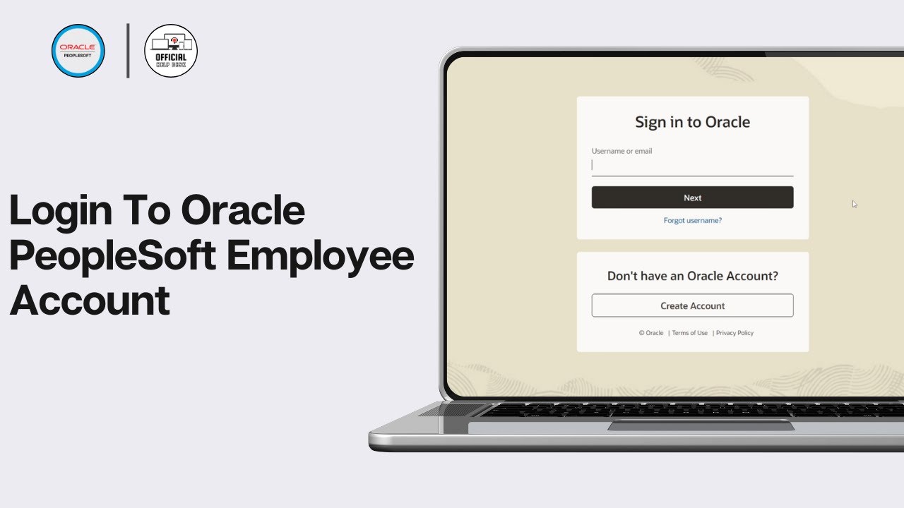 How To Login To Oracle Peoplesoft Employee Account 2024 Youtube