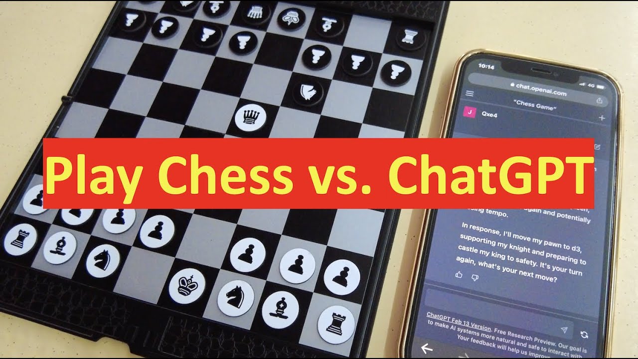 Chatgpt Chess Game Play Chess Vs Chatgpt Youtube