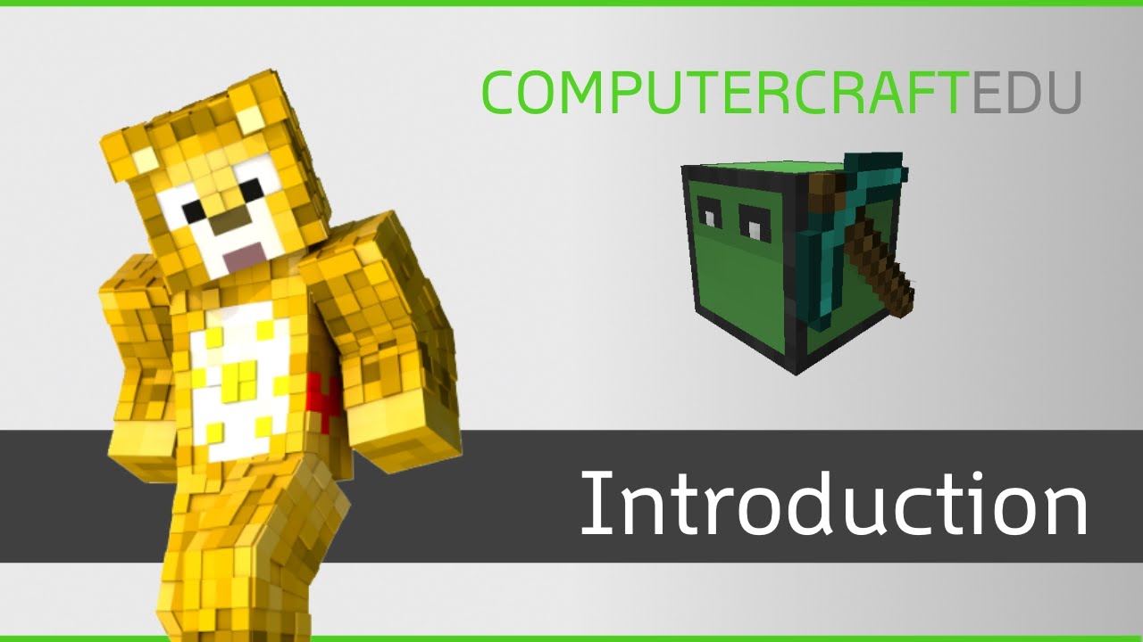 Computercraftedu Tutorial Introduction Youtube