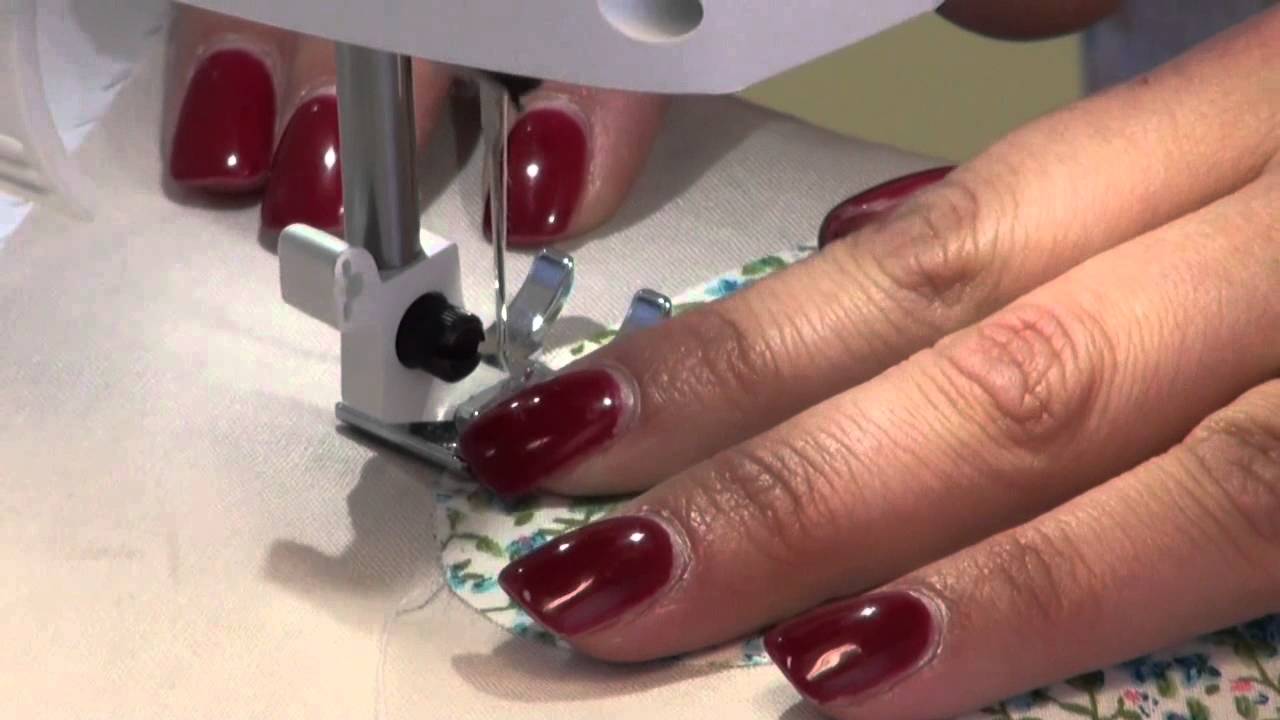 Tips Techniques Machine Applique Youtube