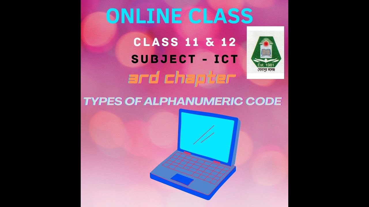 Types Of Alphanumeric Code Youtube