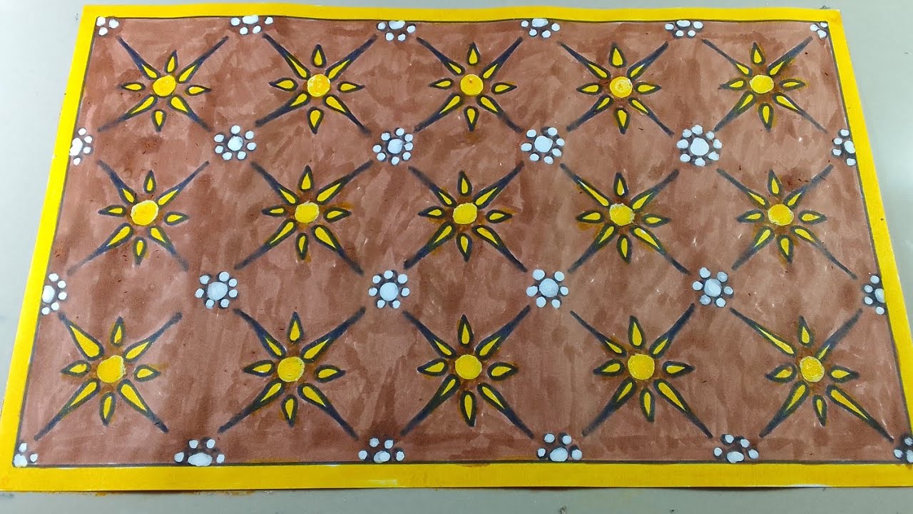 Cara Menggambar Batik Truntum Youtube