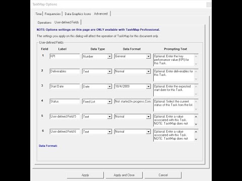 Customizing User Defined Fields Youtube