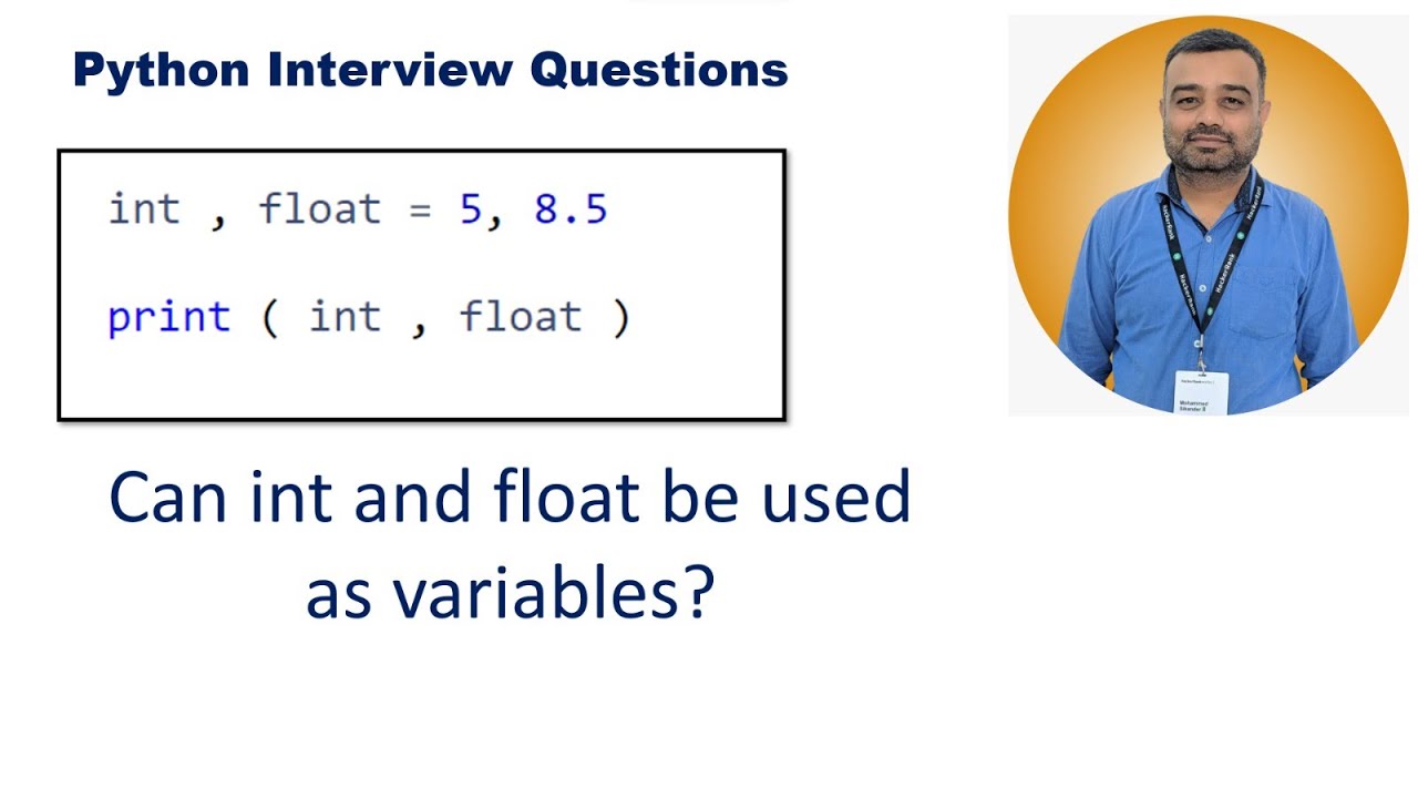 Python Interview Question Int As Variable Youtube