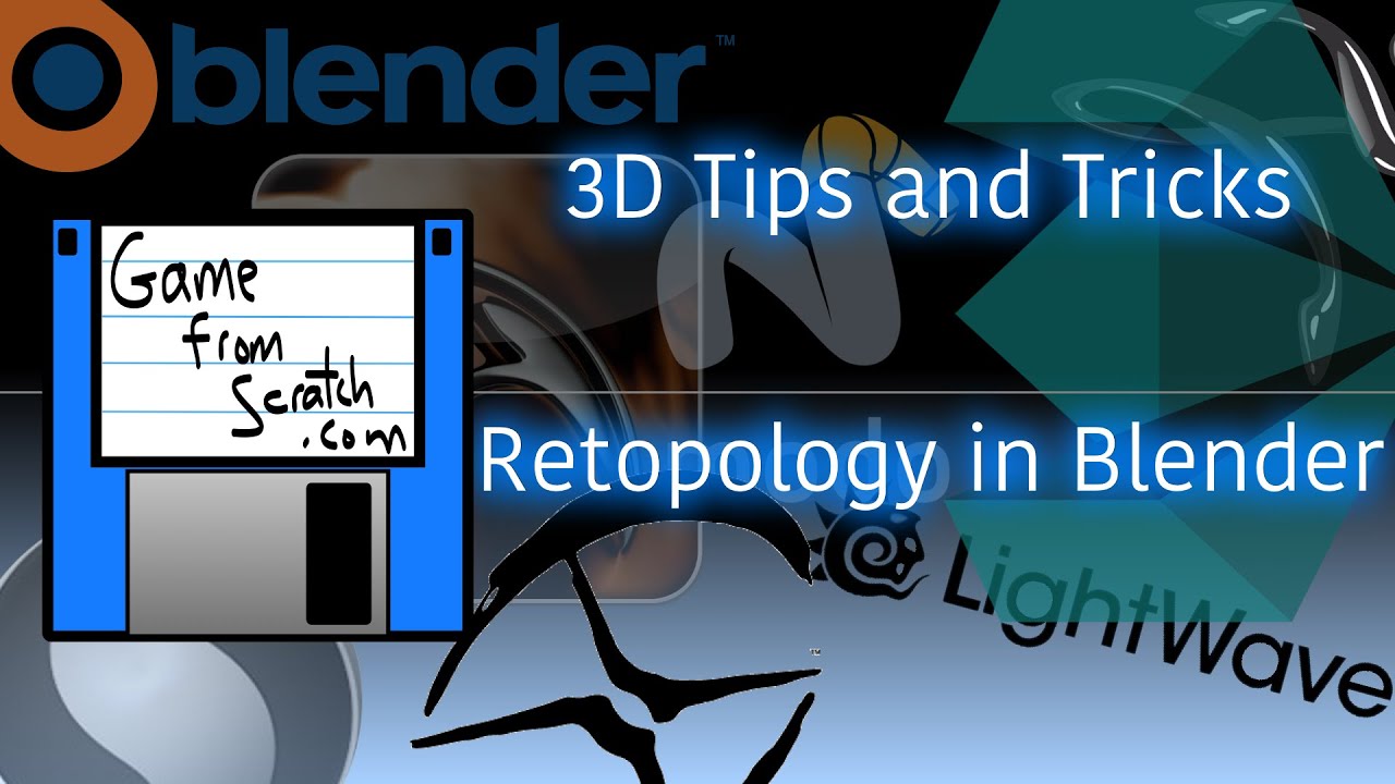 Blender Retopology Tutorial Youtube