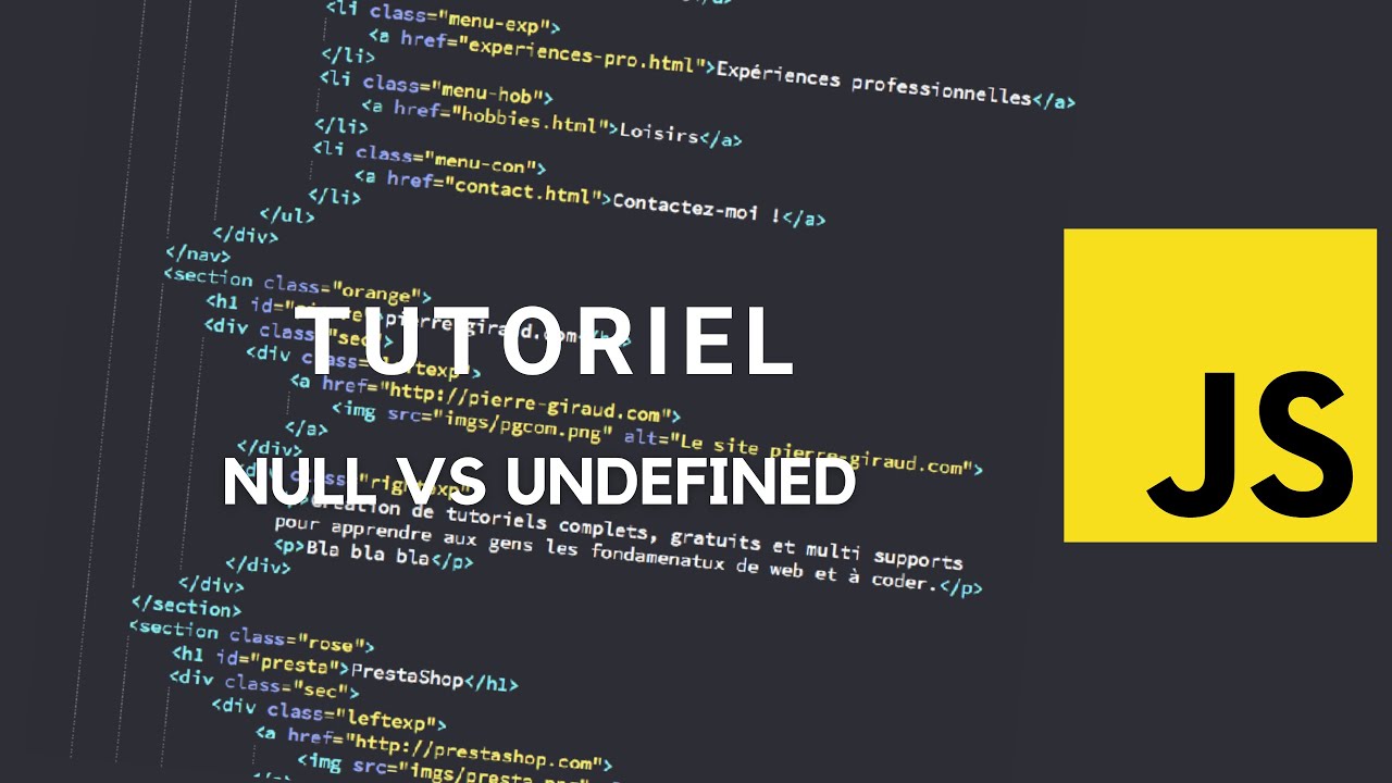 Null Vs Undefined Youtube