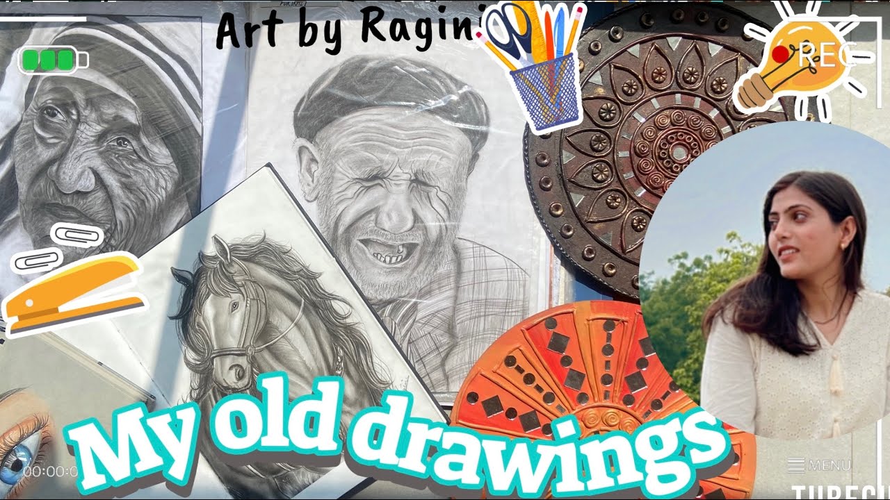 My Old Drawings Arts By Ragini Art Minipanting Drawing