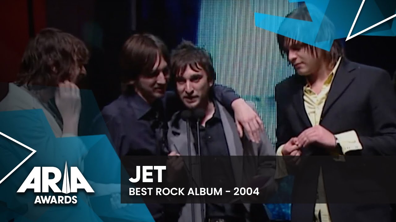 Jet Wins Best Rock Album 2004 Aria Awards Youtube