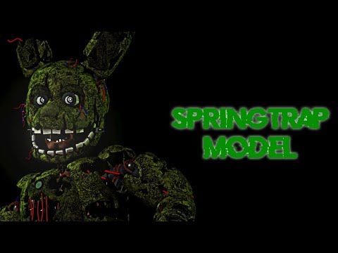P3d Fnaf Springtrap Model Prisma 3d Release Youtube