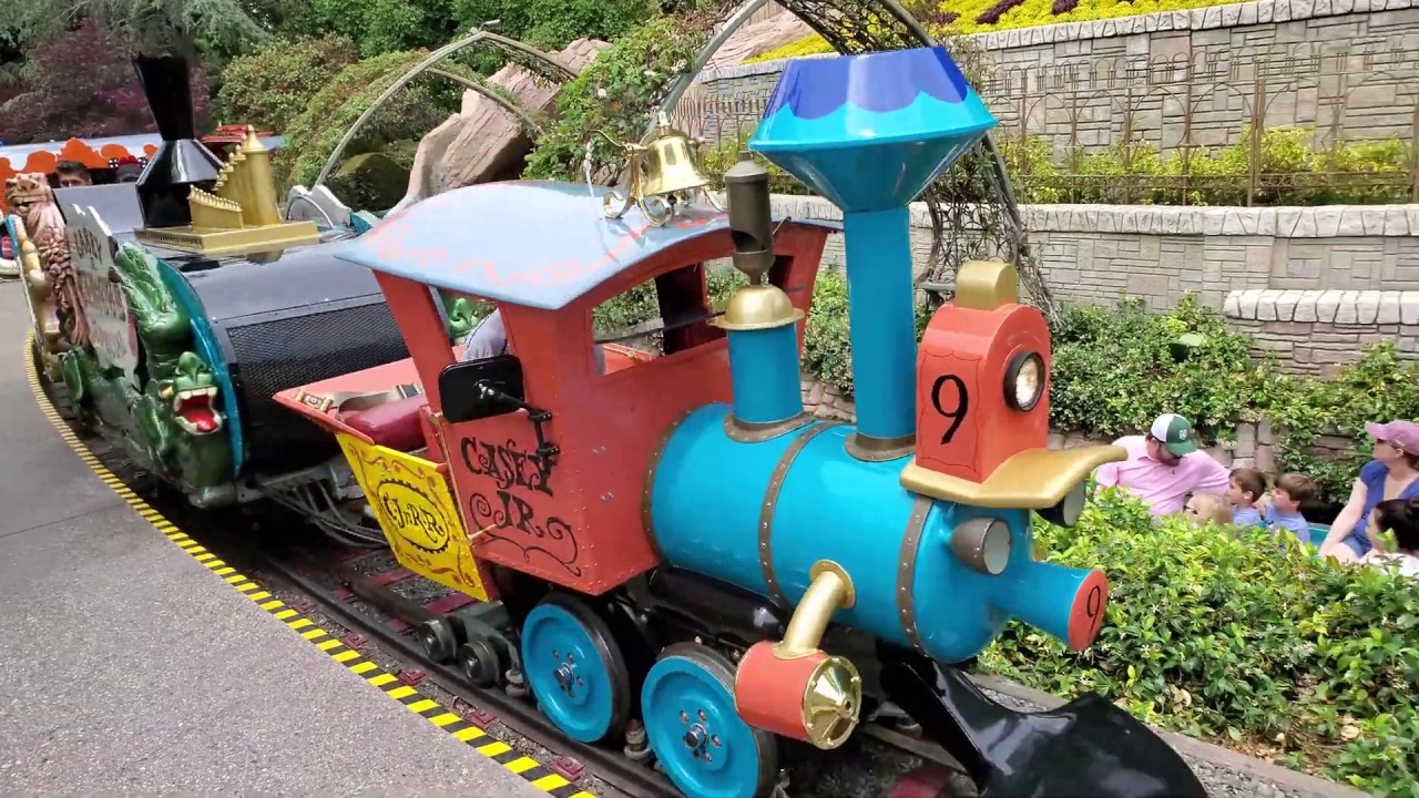 Disney Casey Jr Circus Train