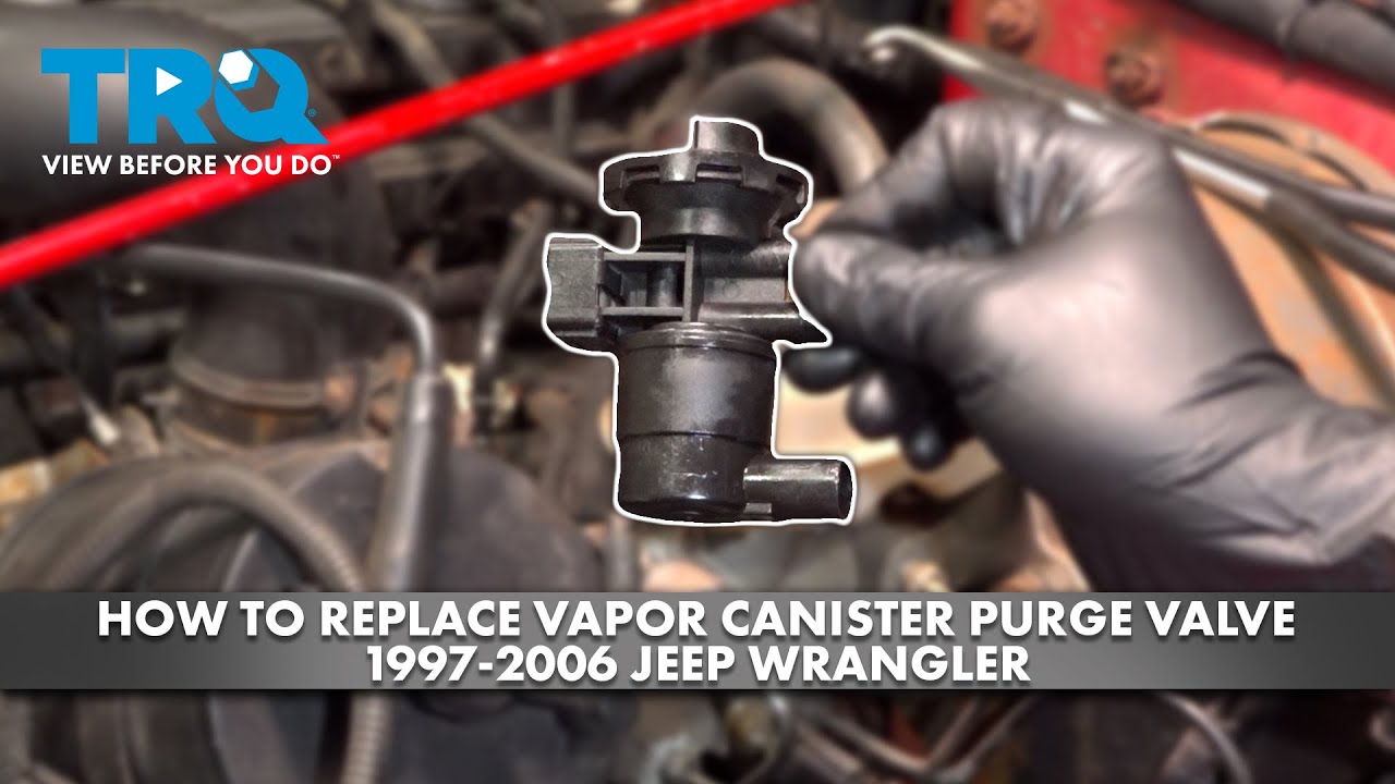 How To Replace Vapor Canister Purge Valve 1997 2006 Jeep Wrangler 1a Auto