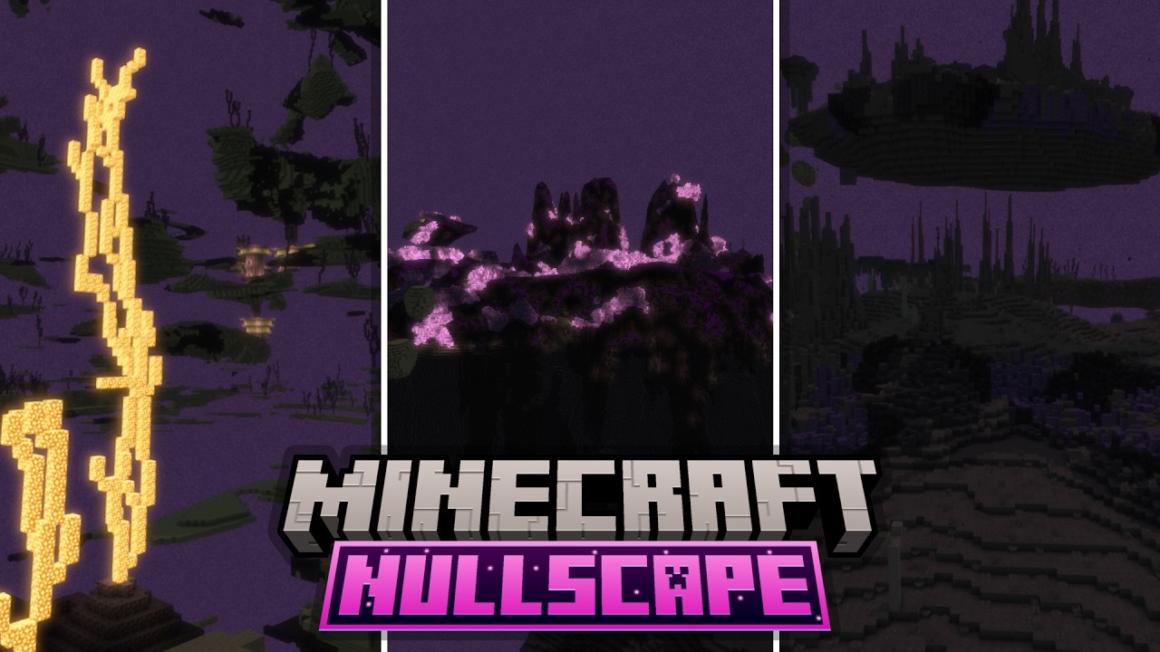 Nullscape End Update Data Pack Mod Review For Minecraft 1 21 4 Youtube