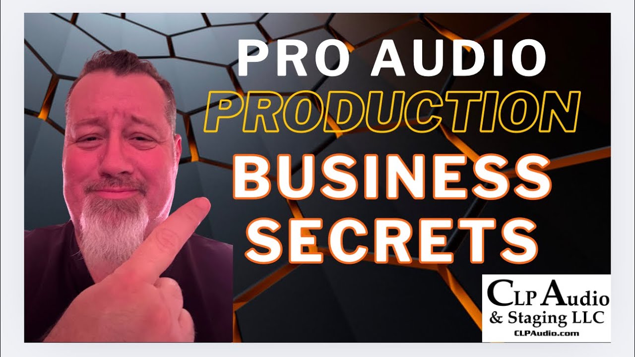 Pro Audio Business Secrets Youtube