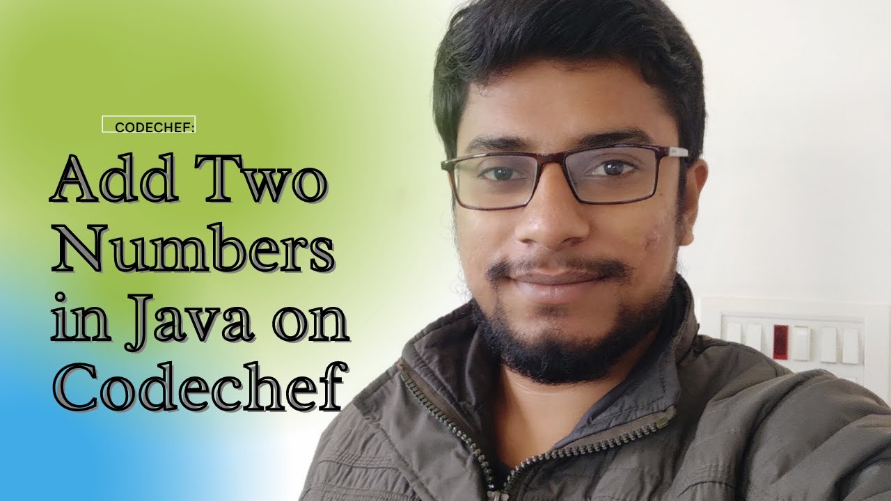 Add Two Number On Codechef Youtube