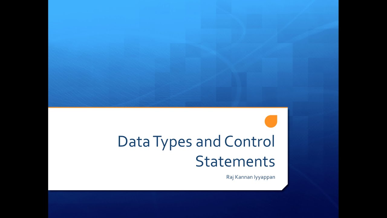 Datatypes Java Part1 Tamil Youtube
