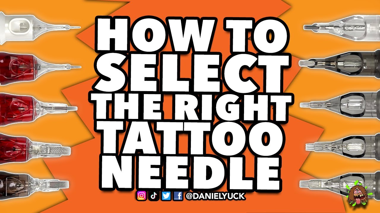 How To Pick Tattoo Needles Youtube