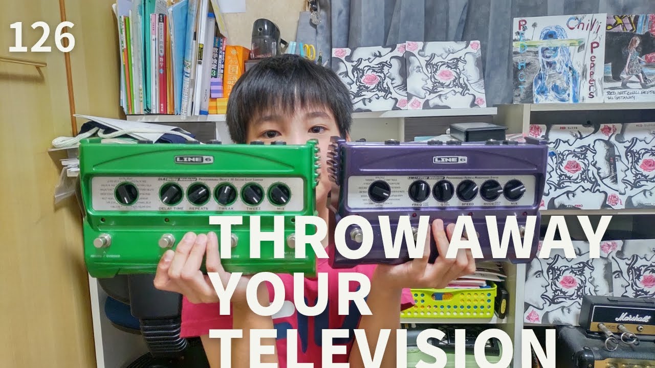 Throw Away Your Television Red Hot Chili Peppers Cover 10yo Youtube