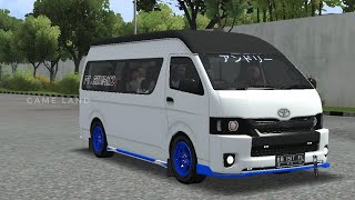 Bussid Toyota Hiace Modified New Mod For Bus Simulator Indonesia Bussid ...