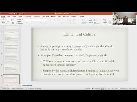 Introduction To Sociology Chapter 3 Culture Youtube