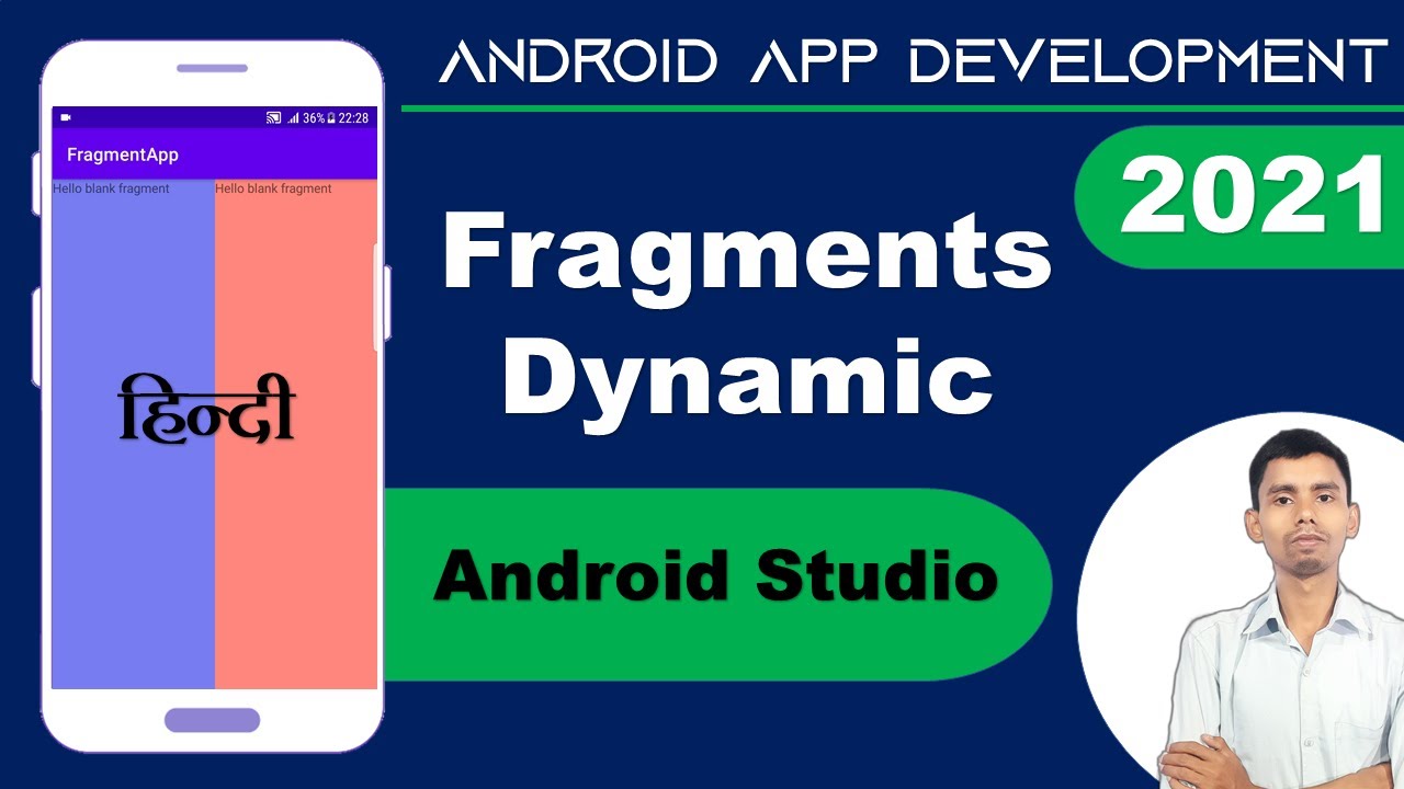 How To Create And Manage Fragment Dynamically In Android Studio Youtube