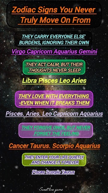 Zodiac Signs You Never Truly Move On From Shorts Zodiacsign
