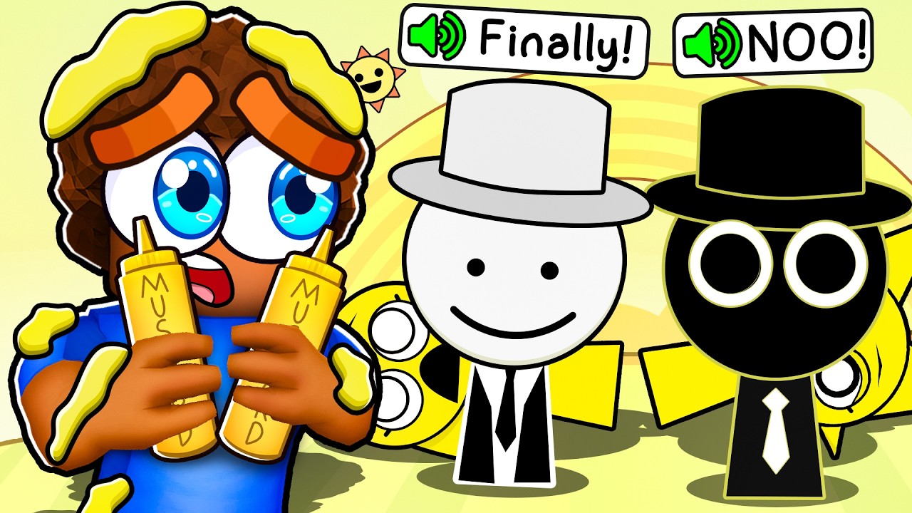 Sprunki Mustard But They Re Hiding Something Else Youtube