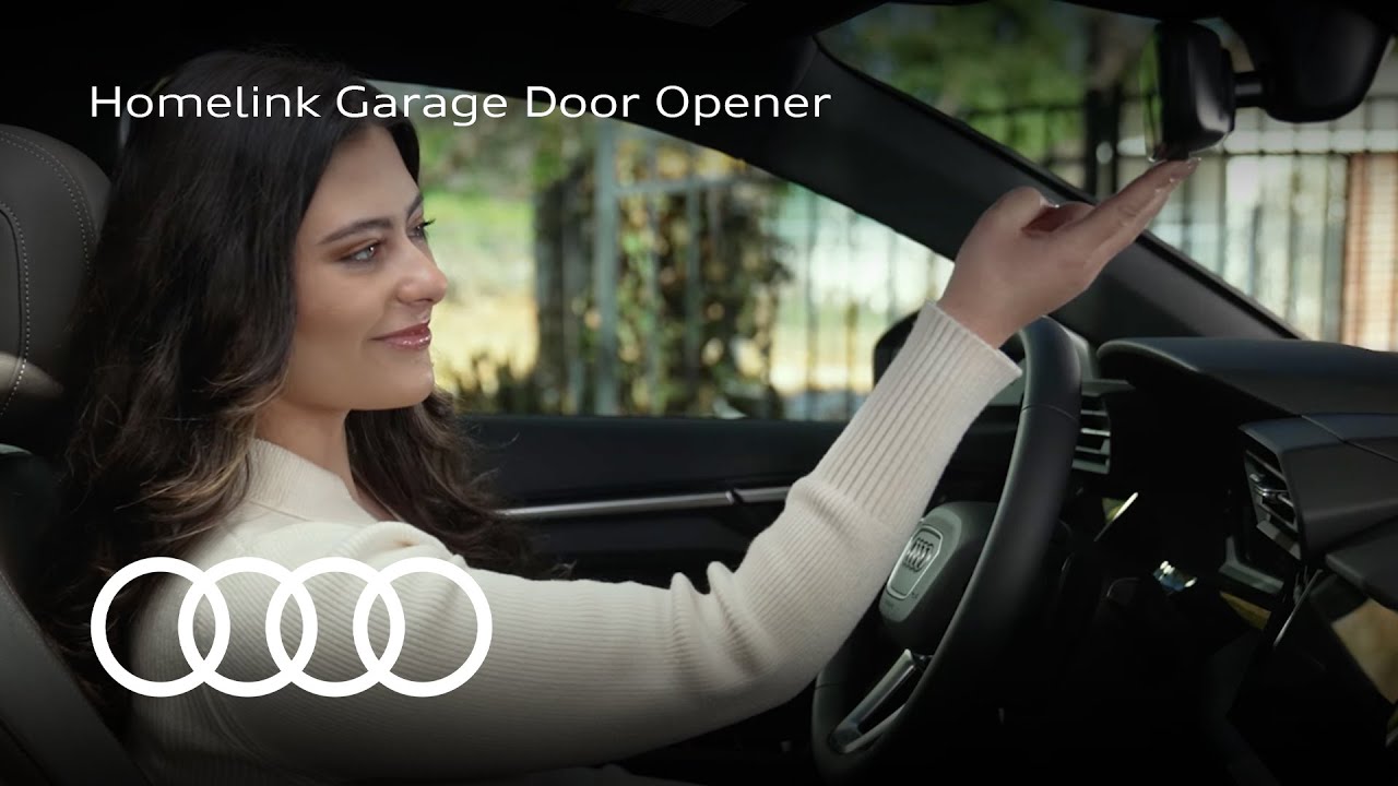 Audi Tech Tutorial Homelink Garage Door Opener Youtube