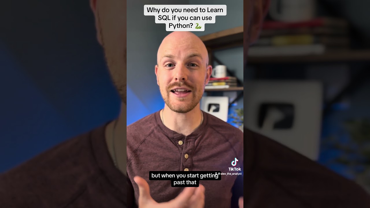 Do You Need To Learn Sql If You Can Do Everything In Python Python