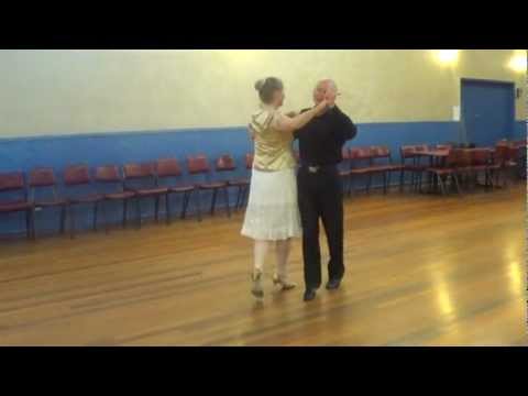 International Foxtrot Sequence Dance Demonstration Youtube